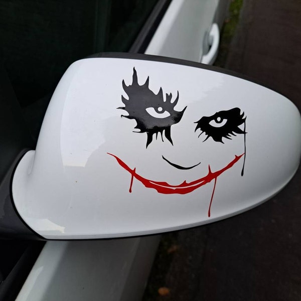 Cars Sticker Joker Face Sticker - Etsy