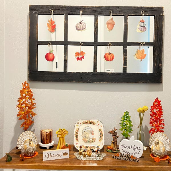Decorative Freestanding Wood Trees in Various Sizes - Hand-painted ...
