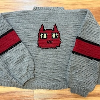 Crochet Pattern Koi Pond Sweater Oversized Pullover, Beautiful, Cozy ...