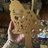 Rust Wild Turkey Metal Sign, Turkey Stake, Garden Decor, Turkey Yard ...