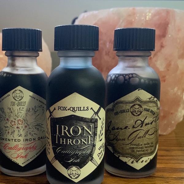 The "iron Throne" Iron Gall Ink - Etsy