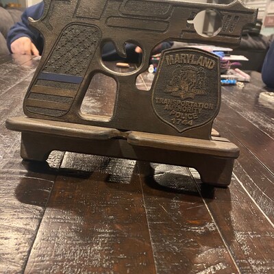 Docking Station Men With Gun Display Tactical Fathers Day Gift - Etsy