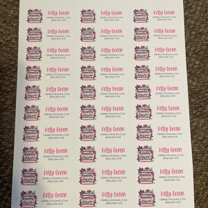 Kids Farm Address Labels Girls Address Labels Farm Return - Etsy