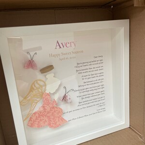 Baby Peter Pan Frame Lucky Stars Frame With Quote Shadowbox | Etsy