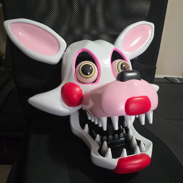 Mangle Mask DIGITAL File for 3D Printing (FNAF / Five Nights at Freddy ...