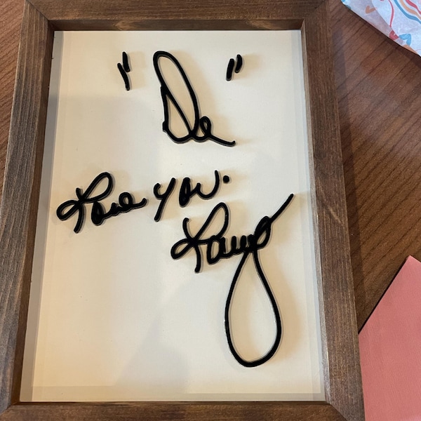 Personalized Kids Handwriting Sign, Laser Cutting Handwriting Sign, 3D ...