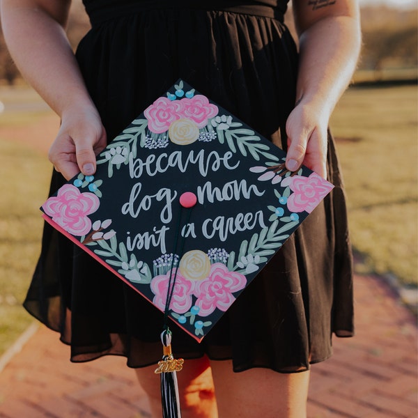 Hand Painted Grad Cap Toppers | Fully Custom - Etsy
