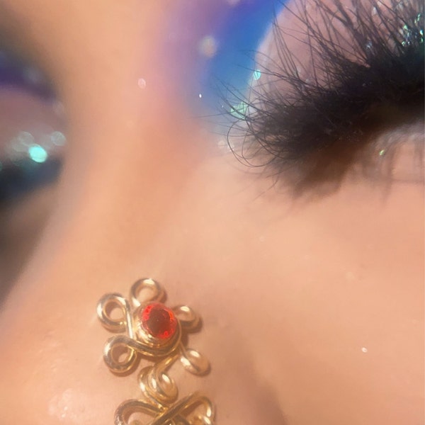 Dangle Nose Cuff *no Piercing Necessary* Adjustable Fake / Faux Nose ...