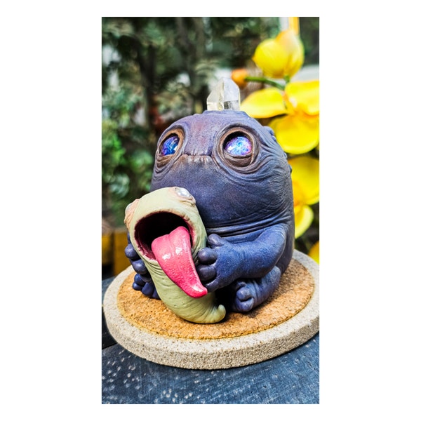 Worm Fantasy Creature Nature Spirit Forest Faerie Ooak Fairytale ...