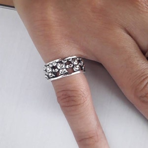 Dog Pawprint Ring-paw Print Ring-pawprint Band-dog Jewelry-animal ...