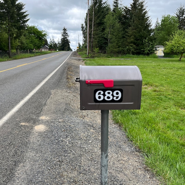 8x4 Reflective Custom Address Sign - Etsy