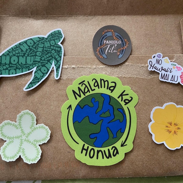 Choose Aloha Rainbow Sticker, Teal - Hawaii Sticker - Aloha Sticker ...