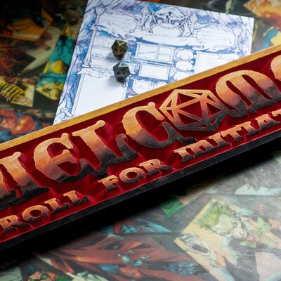 Welcome Roll for Initiative Engraved Sign - Etsy