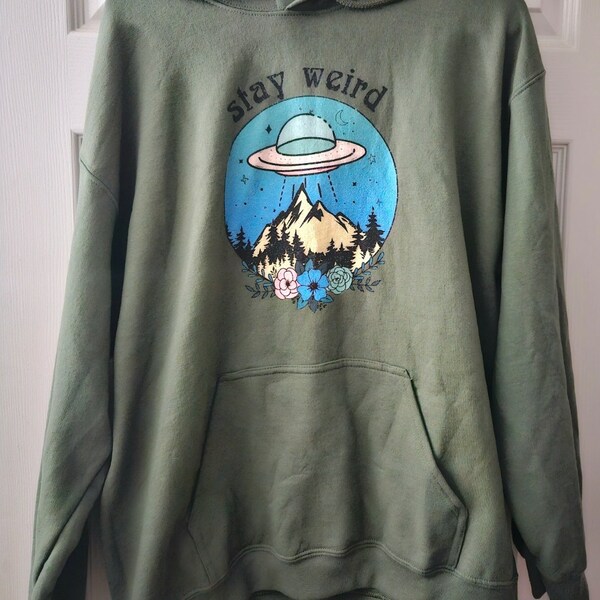Lightning Bolt Hoodie, Y2K Top, VSCO Hoodie, Preppy Clothes, Brown ...