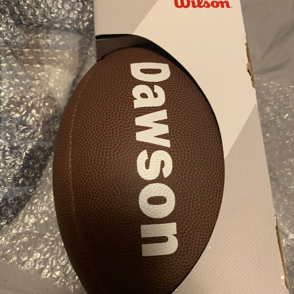 Customized Personalized Wilson NCAA Football, Multiple Sizes Custom ...