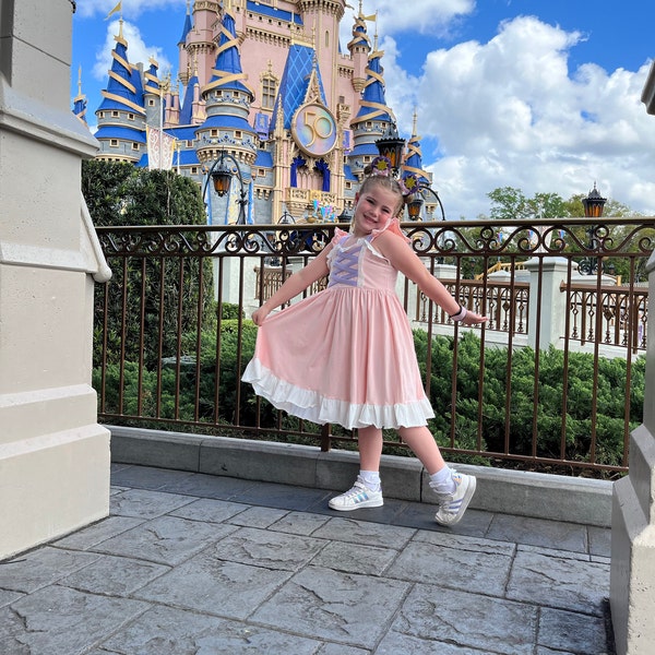 READY TO SHIP Twirl Dress,disney Princess Dress,disney Cosplay,tangled ...