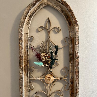 Dried Rose Dried Flowers Bouquet,home Decor,rustic Vintage Bouquet ...