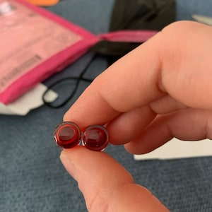 Black Non-flare Acrylic Ear Plugs Stretchers Gauges Pair/kit, Sizes ...