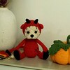 Teddy Bear Devil Crochet Pattern Amigurumi Halloween Lucifer the Fallen ...