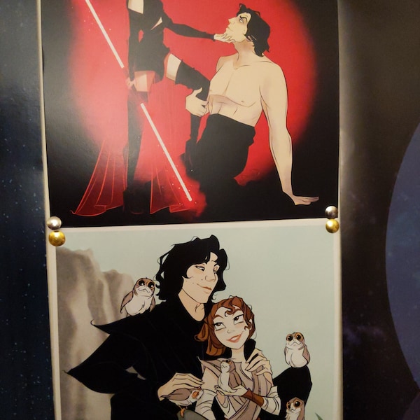 Limited Edition / RP-BS / Fan Art / Print / Romantic / Geeky / Nerdy ...