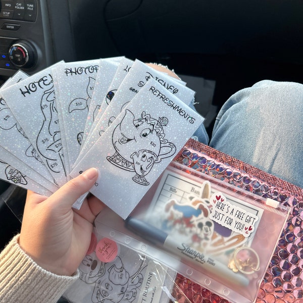 Disneyland Saving Trackers Instant Download PDF Size A6 Digital Savings ...