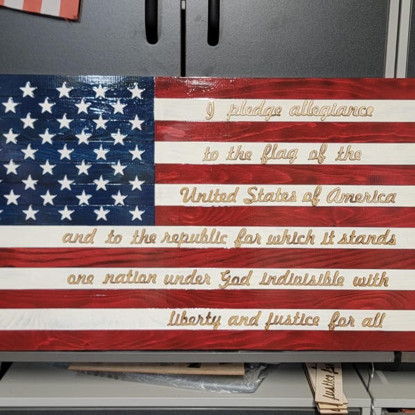 Large American Flag Star Field Template - Laser Cut Wooden Blanks - Etsy