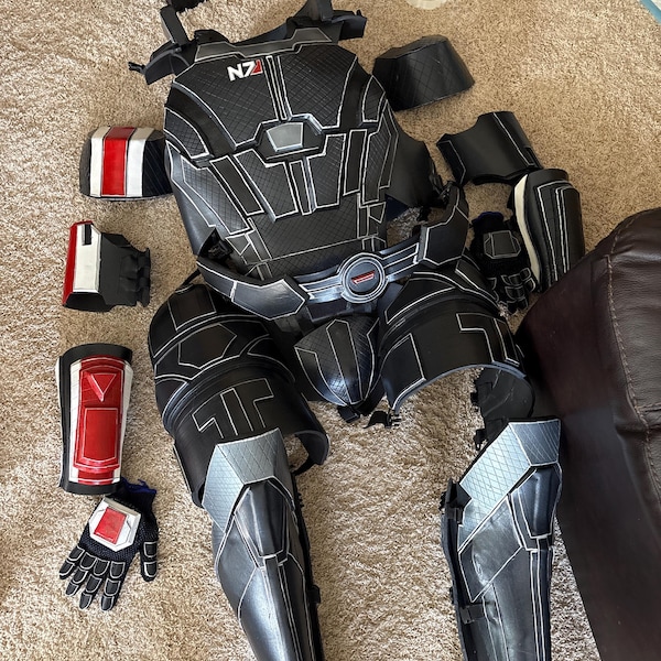 N7 Commander Shepard Eva Armour - Etsy