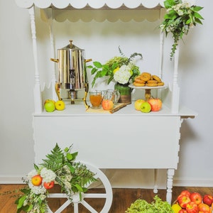 Wooden Sweet Cart Cart With Wheels Adult Wooden Sweet Cart Cake Stand ...