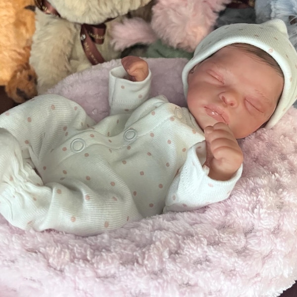 10-11" Custom Reborn Bodysuit Baby Doll Clothes 11" Miniature Bodysuit ...