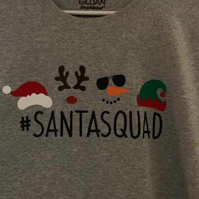 Santa Squad Svg, Christmas Svg, Kids Christmas Svg, Elf, Santa Hat Svg ...