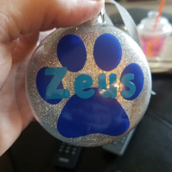 You're My Person Ornament M&M Shape Hanging Glitter Christmas Ornament ...