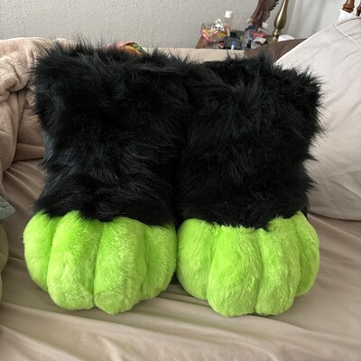 Toony Footpaw Fursuit Kemono Toony Kigurumi Fursona Kawaii Outdoor Foot ...