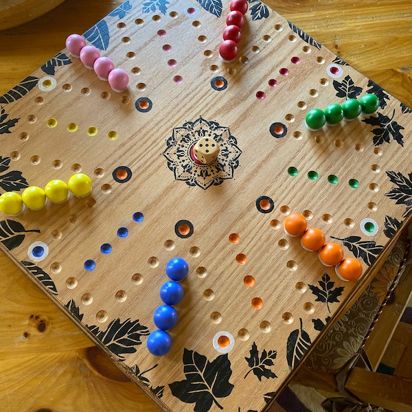 Heirloom Aggravation Board Game- Rose and Petals, Wahoo and Carbles ...