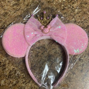 Birthday Girl Crown Ears, Mickey Ears, Minnie Ears, Birthday Ears ...