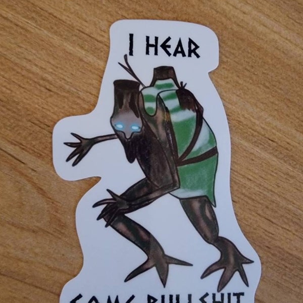 Valheim Eikthyr Boss Sticker Die Cut Water Resistant Scratch Resistant ...