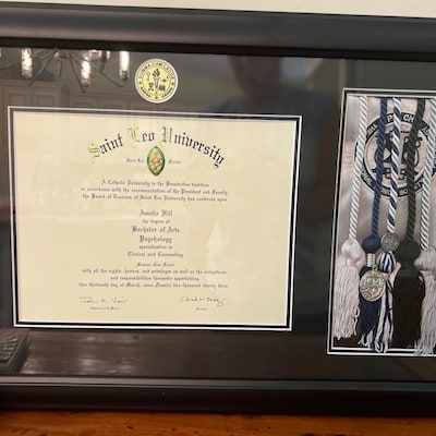 Four Certificate Frame Degree Framing Holds 4 Diploma Quadruple Documents Framing Professional ...
