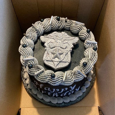 Police Badge Silicone Mold Cop Badge Silicone Mold Police Badge Mold ...