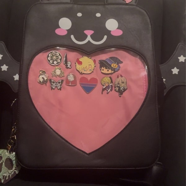 Toe Bean Team Hard Enamel Pin Lapel Pin Black Cat White Cat Cat Paw Pin ...