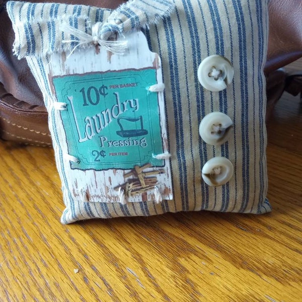 Primitive Fall BLESSED Pillow Tuck, Pumpkin Bowl Filler, Ornie - Etsy