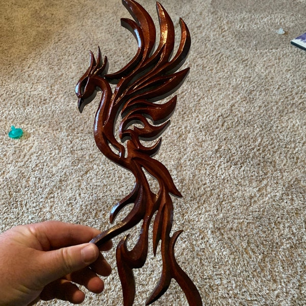 Fiery Phoenix, Yellow Phoenix, 15 Inches Phoenix, Firebird, Phoenix ...