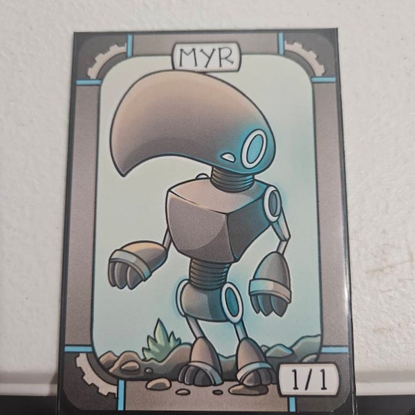5 Myr Tokens for Magic the Gathering - Etsy
