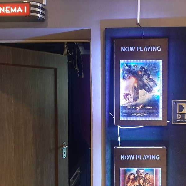 Movie Poster Neon Sign, Movie Poster Neon Light, Movie Poster Light Box ...