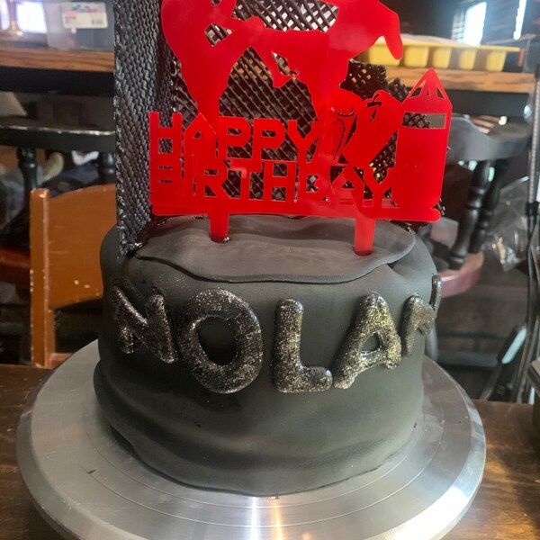 Kickboxing 100 Cake Topper - Etsy