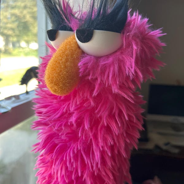 Stretch Monster Rod Puppet (PINK) - Etsy