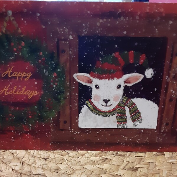 DECK the TREE Holiday Card Supporting Homeless Pets (10 Cards per Pack ...