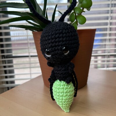 PATTERN: Flicker the Firefly Crochet Firefly Pattern Amigurumi ...