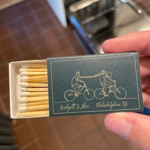 Set of the Perfect Match Matches Personalized Matchbox - Etsy