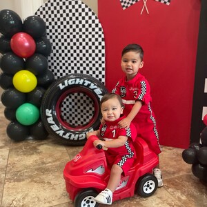 Custom Race Suit-race Car Birthday-halloween Costume-1st Birthday Gift ...
