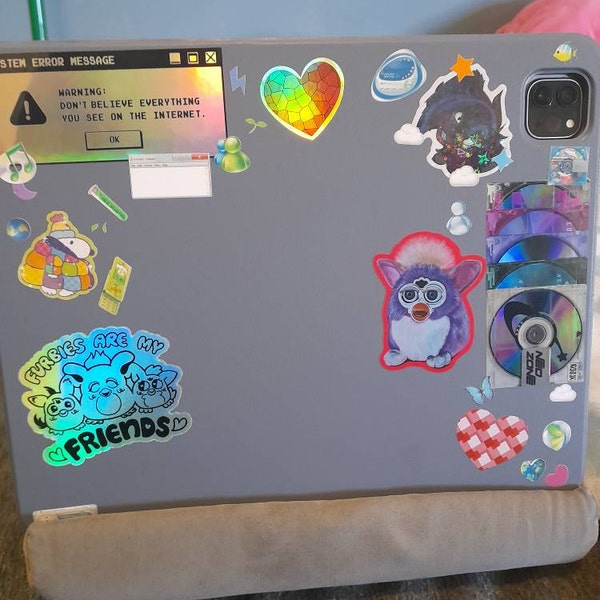 Holographic Computer Arrow Sticker Cybercore Aesthetic Y2k Art Webcore ...