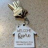 Personalized Welcome Home Keychain, Custom Real Estate Keychain ...